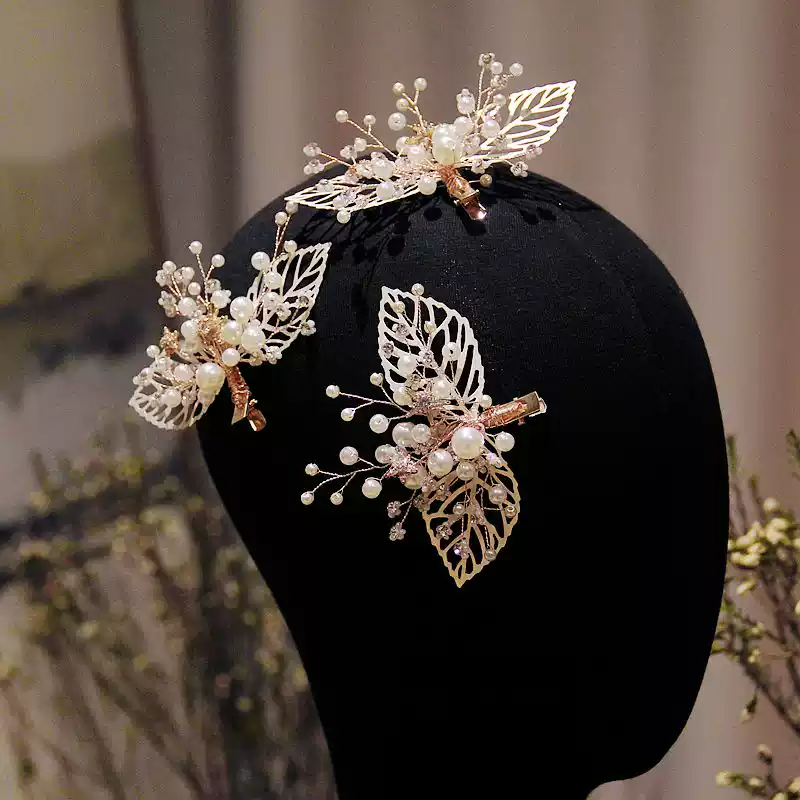Gold headpieces for weddings 60 photos - Vianawedding.com
