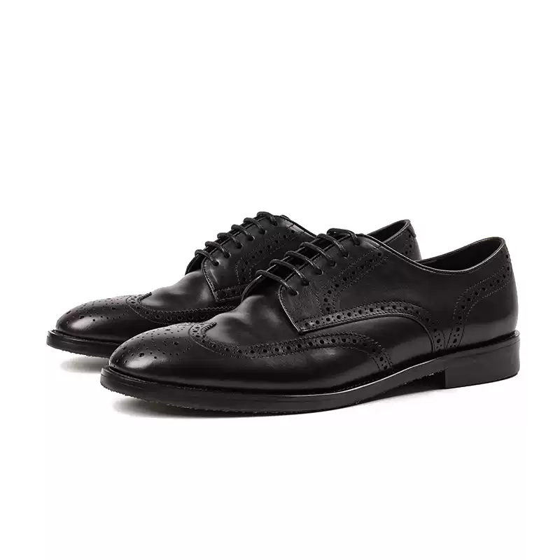 Handmade Men’s Brogue Boots – Rococo Baroque Style Boots with Flat Sol ...