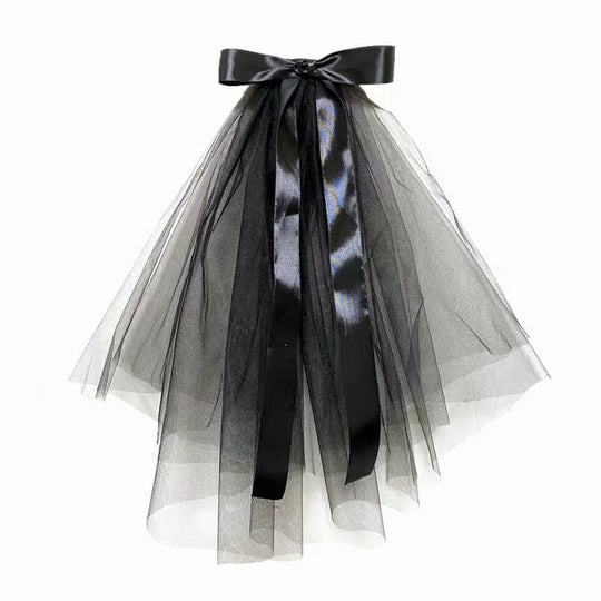Black Gothic Bridal Veils – WonderlandByLilian